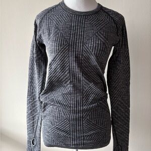 lululemon athletica | Tops | Sz6 Lululemon Rest Less Pullover Heathered ...